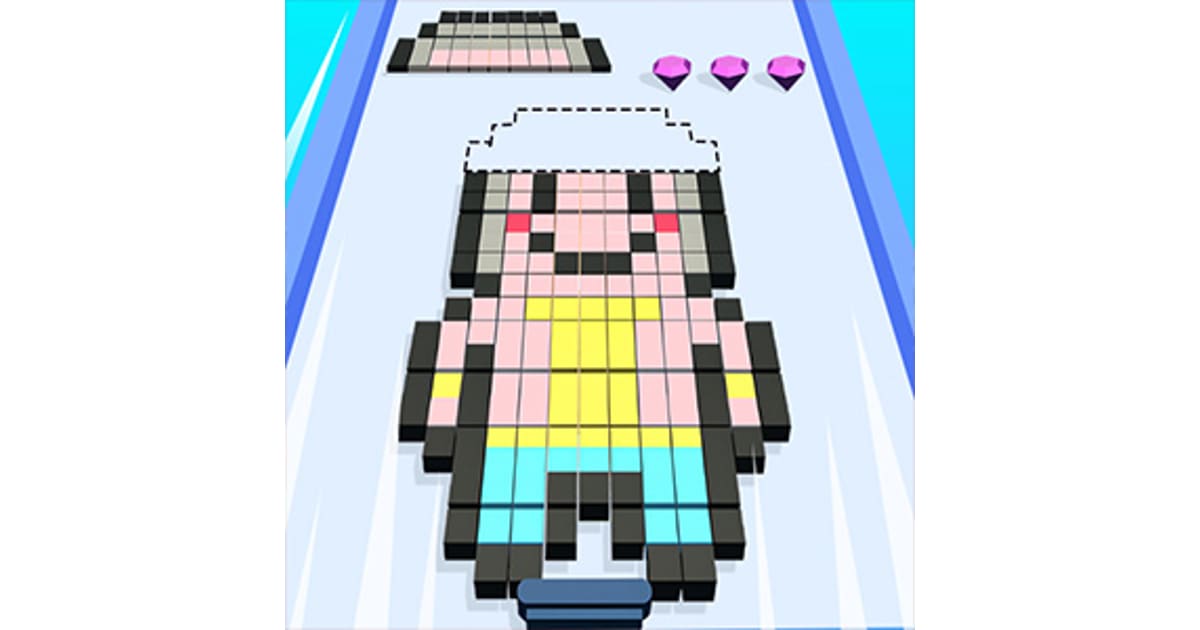 Blocks Stack Rush - Collect Online Game