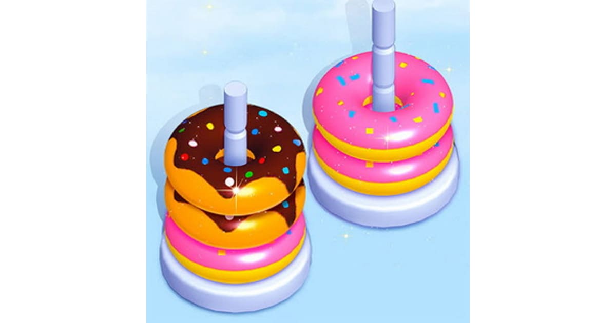 Donut Sort - Fun Puzzle Games Online