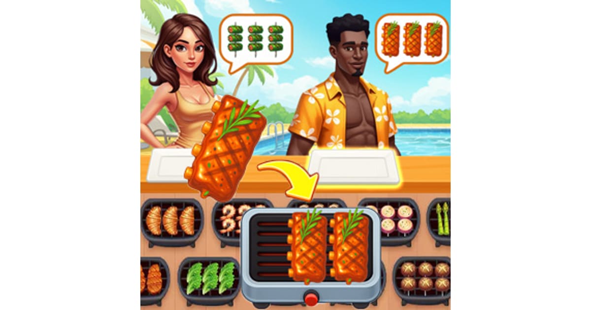 Puzzle Food Game - Grill Sort Online