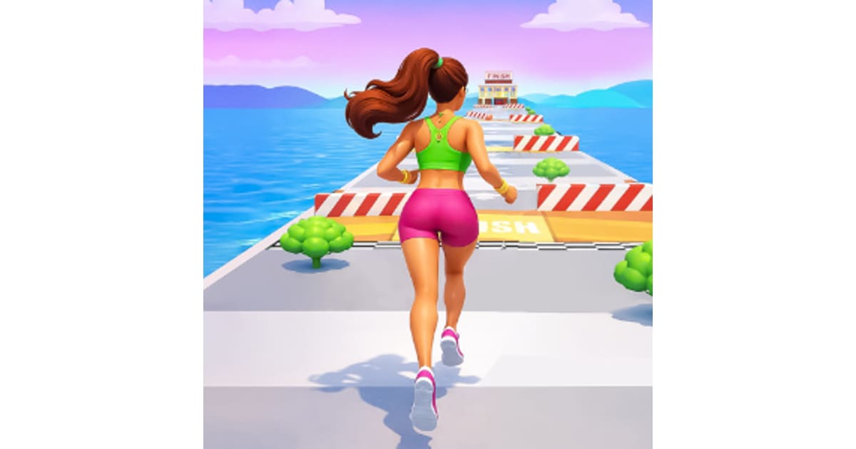 Play Girl Fun Race Platform Games Unblocked Online