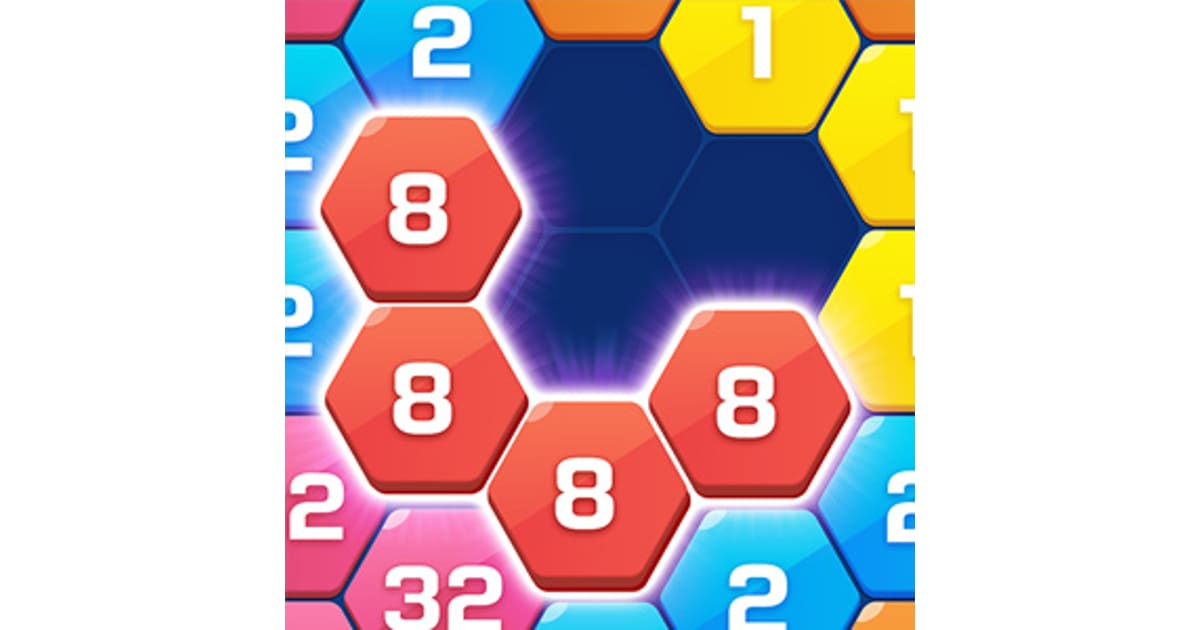 Hexa Merge - Number Puzzle Online