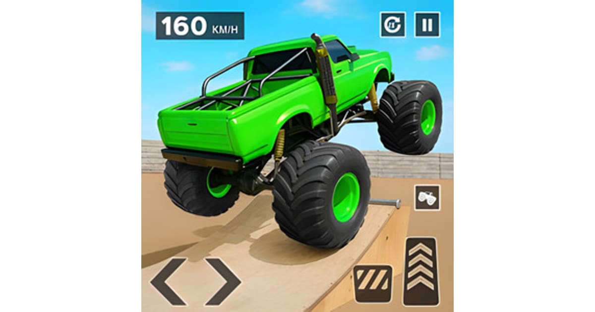 Free Mad Truck Driving - Stunt Car Games Online